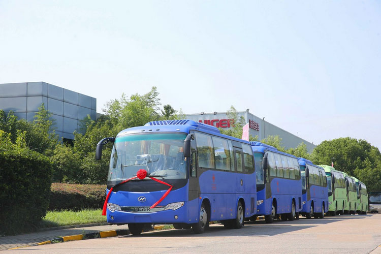 Higer bus departs! Chinese government aids Equatorial Guinea | Chinese ...